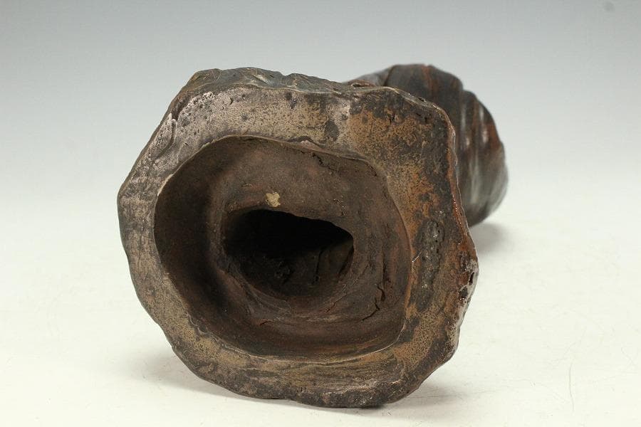 古備前 仏像 時代物(K-XA942)