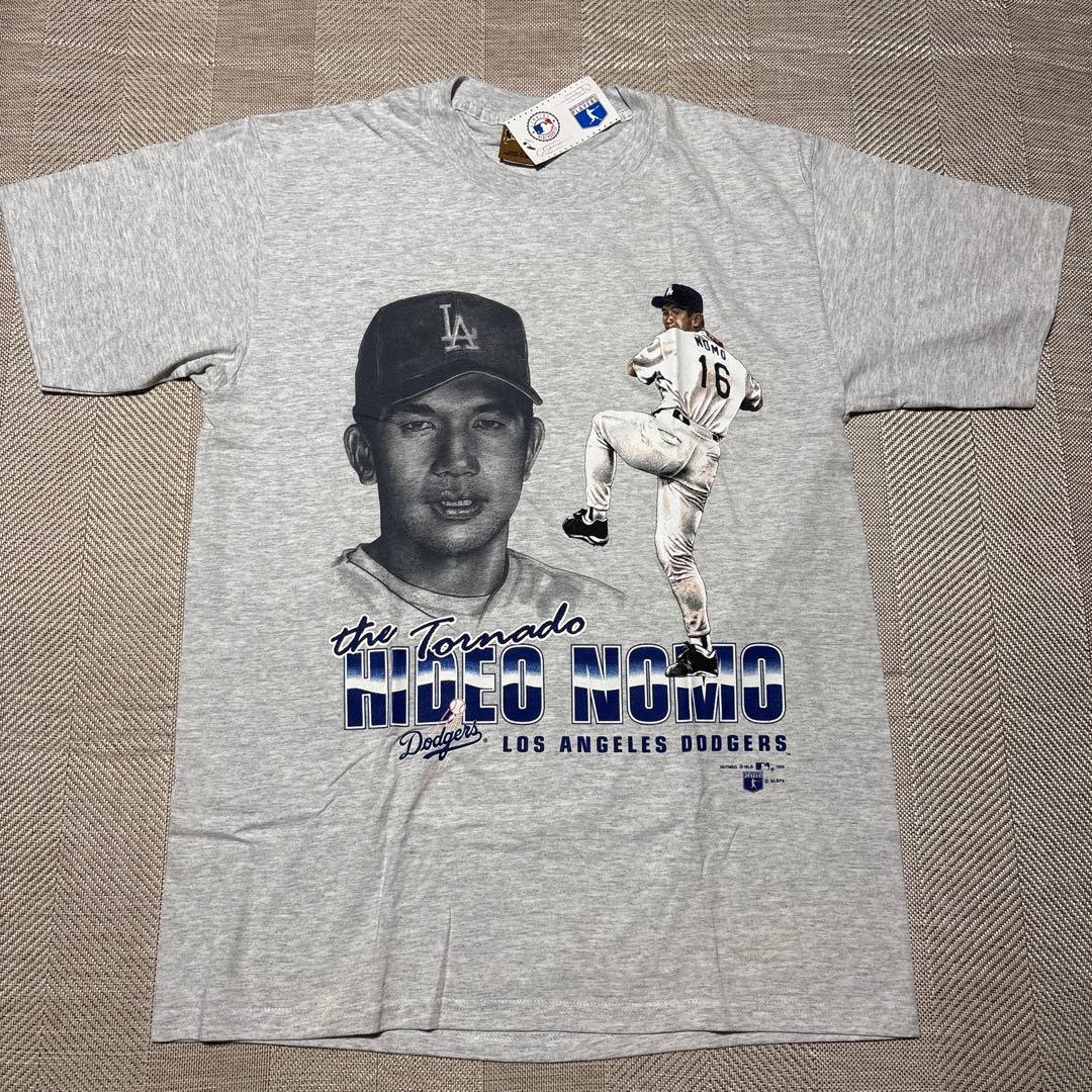 超レア 90s ドジャース野茂英雄 公式MLB Tシャツ ボディ Lサイズ