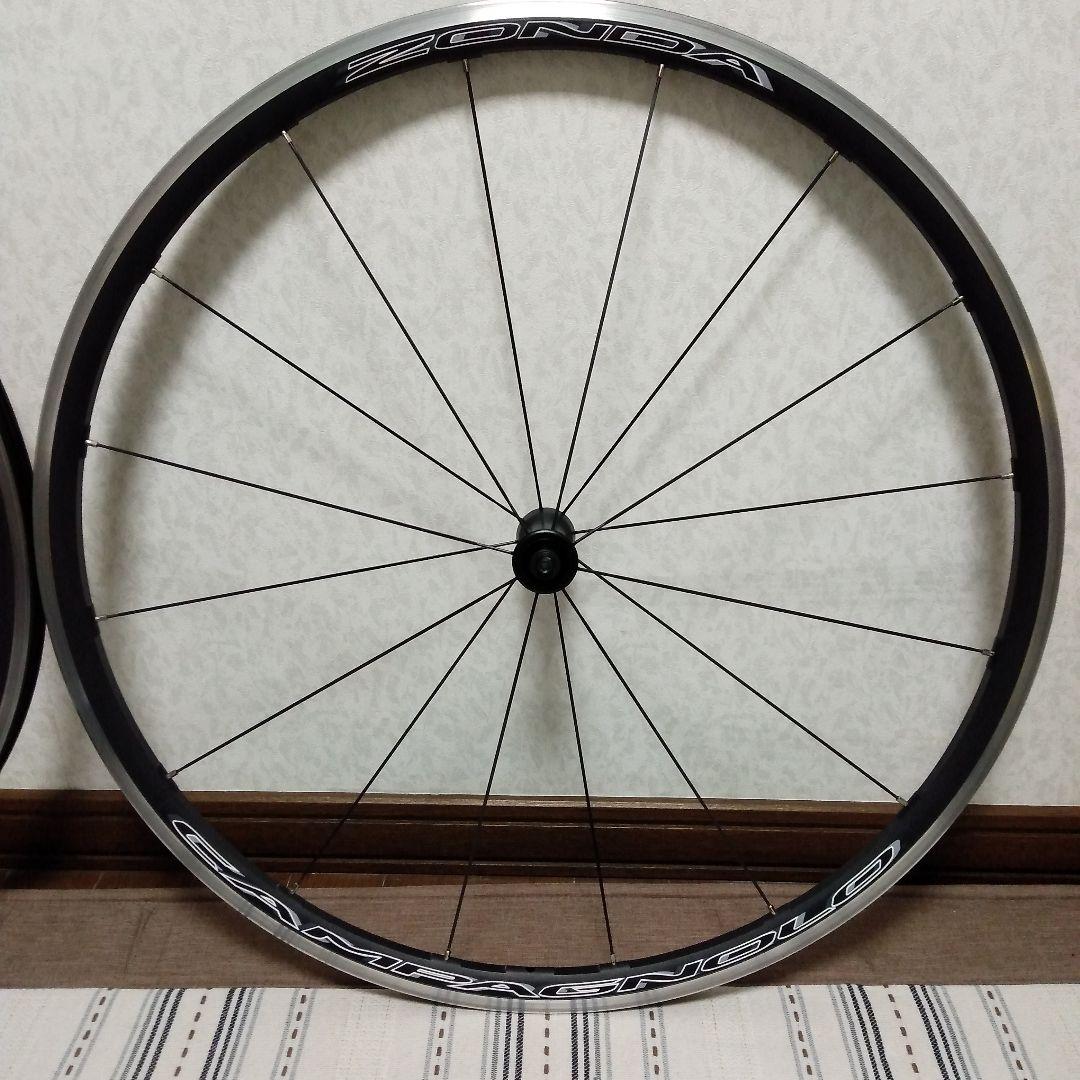Campagnolo Zondaホイール前後セット622×17C 走行距離70K