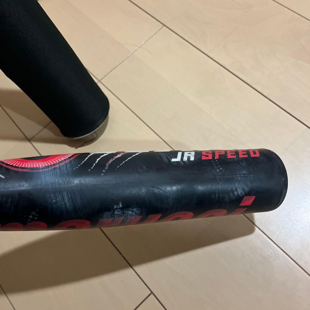 WANI CRUSHER JR SPEED 軟式バット　赤ワニ　82cm