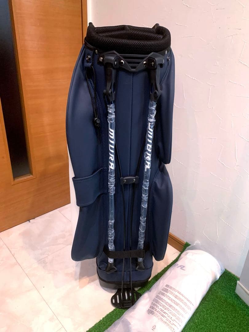 希少　完売　新品未使用　三浦技研　ミウラ　スタンド　キャディバッグ