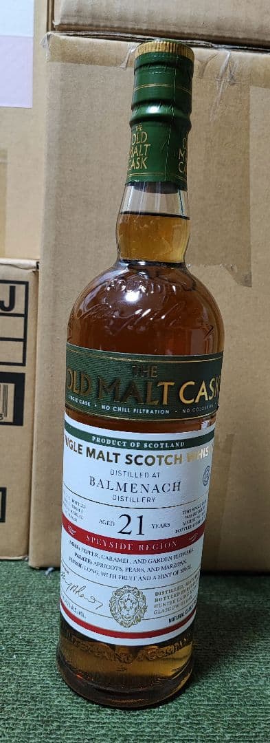 バルメナック　21年　Balmenach 21yo　オールドモルトカスク