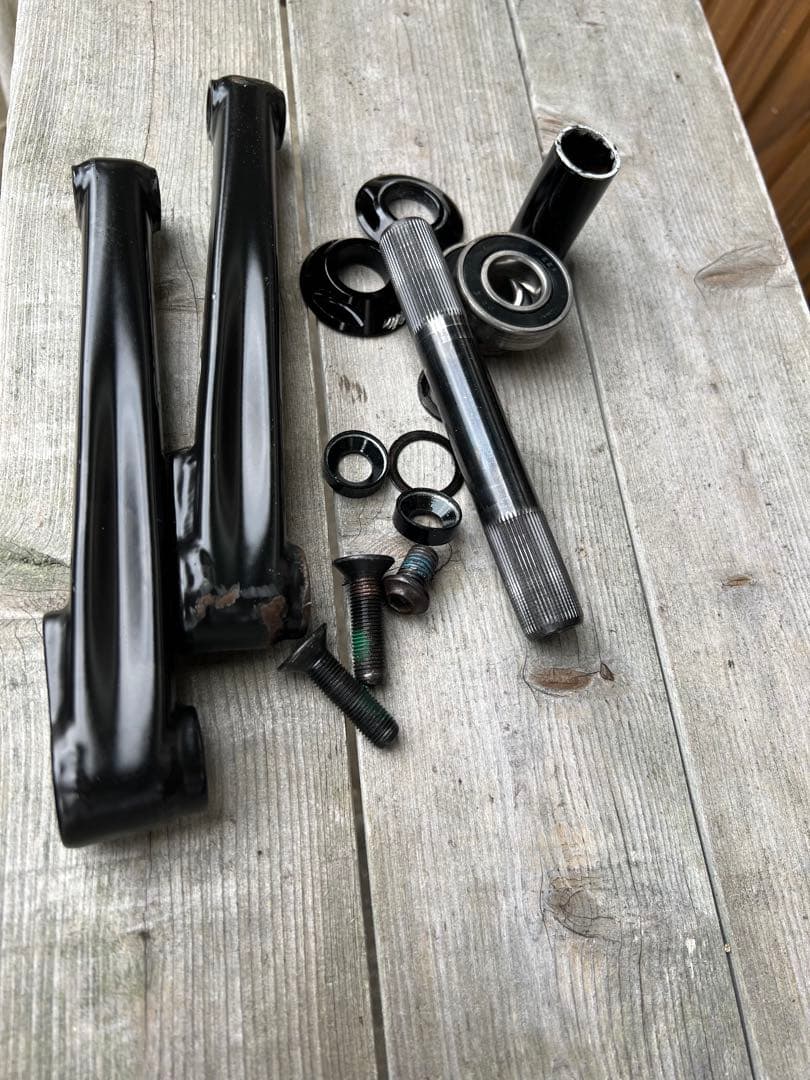 BMX クランクFIT 19MM CRANKS 175mm Set mid BB