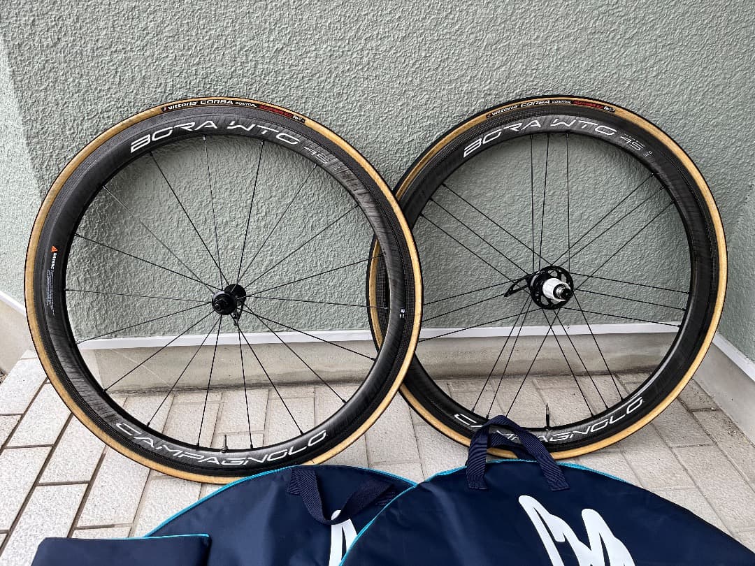 Campagnolo BORA WTO 45 ホイールセット　シマノフリー