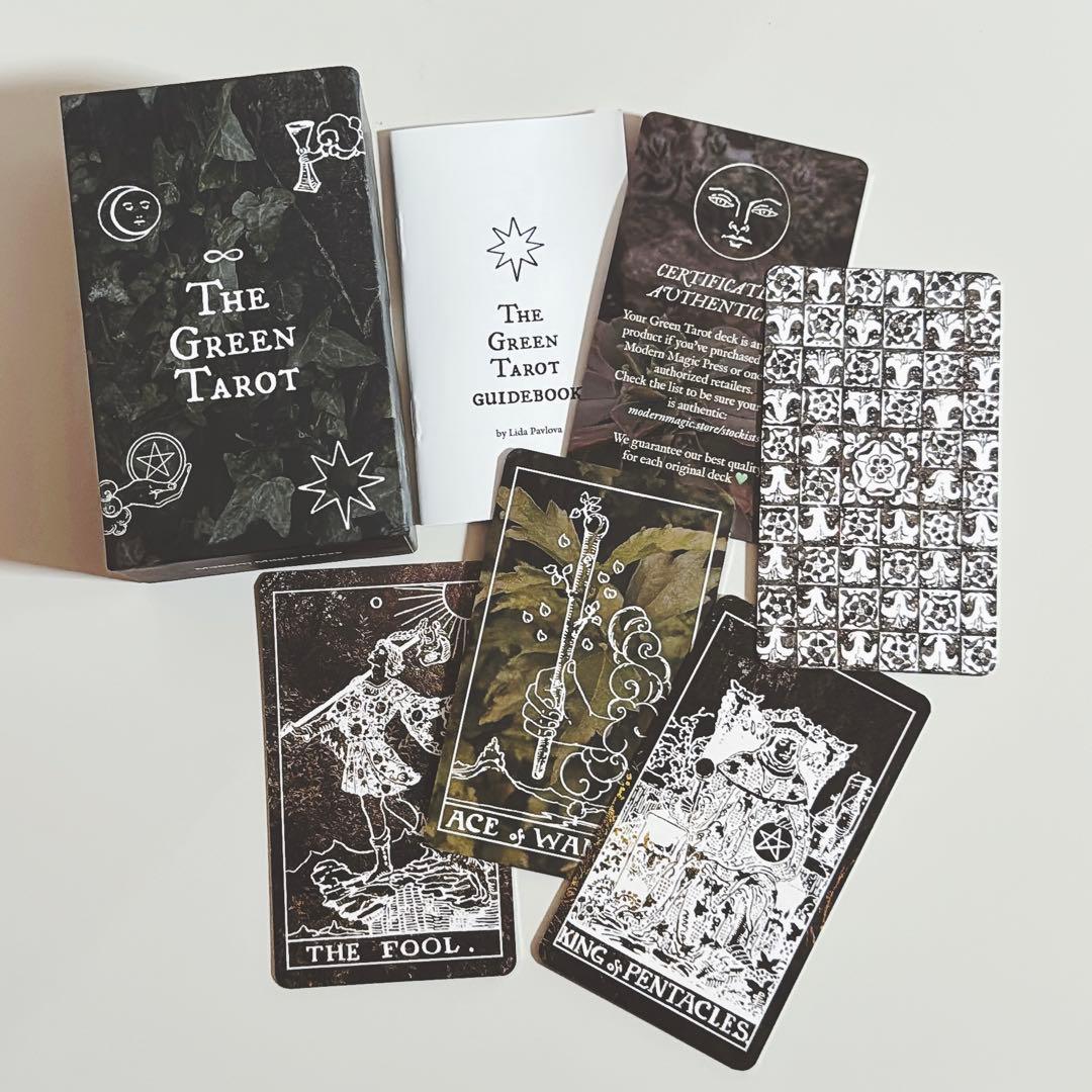 【未使用・正規品】The Green Tarot Deck タロットカード