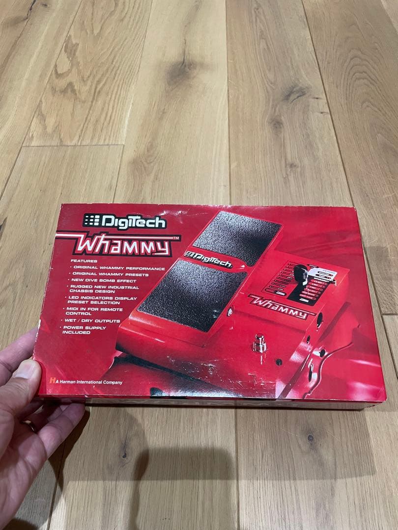 Digitech Whammy ギターエフェクター　箱、取説付き