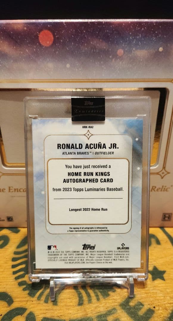 イ*ー様 2023 TOPPS LUMINARIES Ronald Acuna