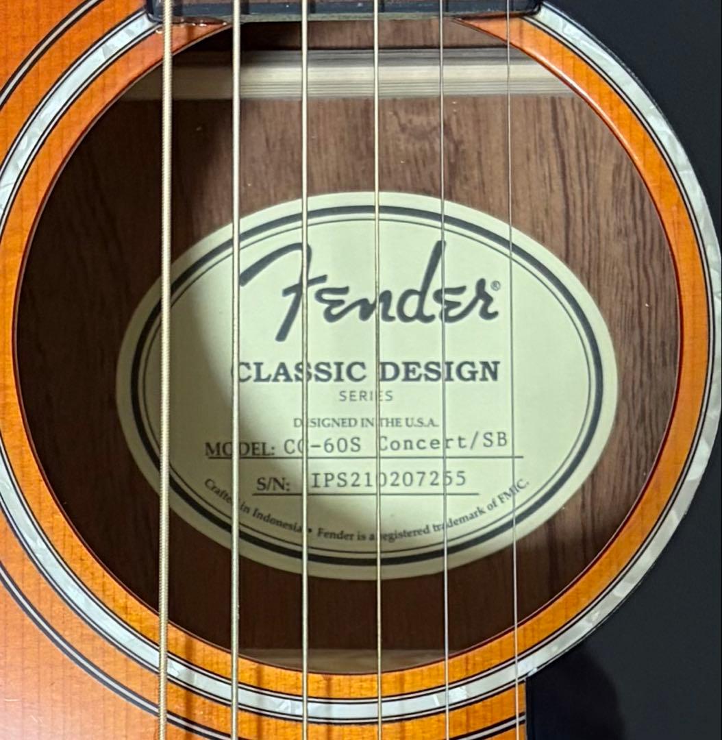 Fender アコースティックギター CC-60S  （ソフトケース付き）