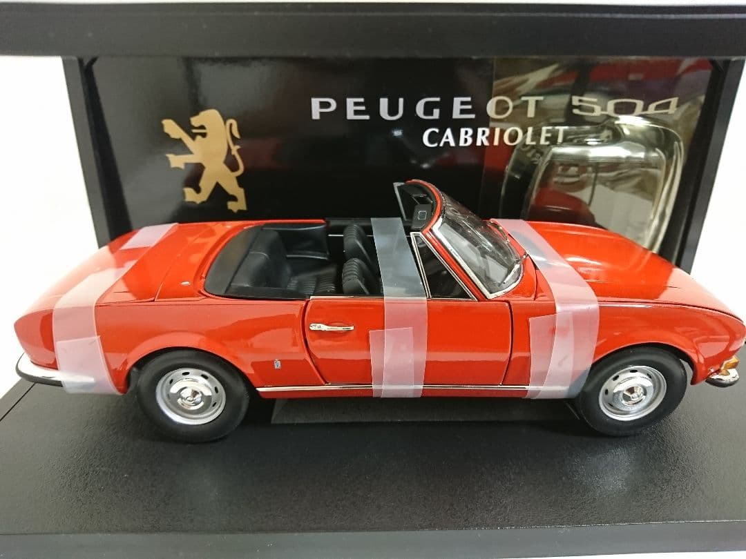 【美品】NOREV Peugeot504 Cabriolet 1/18