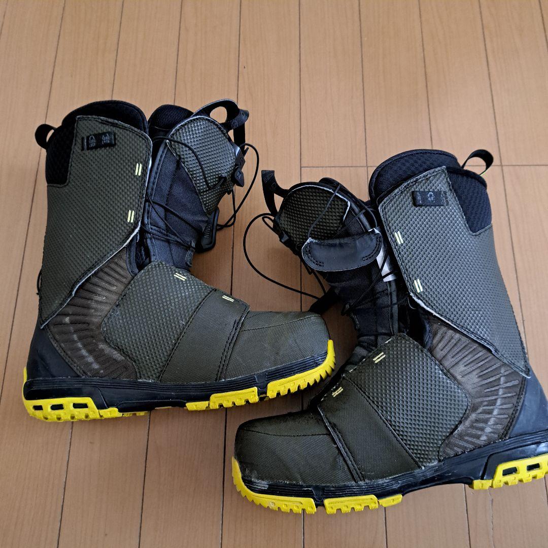 【25.5㎝】Salomon スノーボードブーツ ワイドフィット ブラック