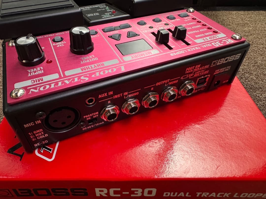 ルーパー　ループステーション　BOSS　RC-30　ACアダプター付