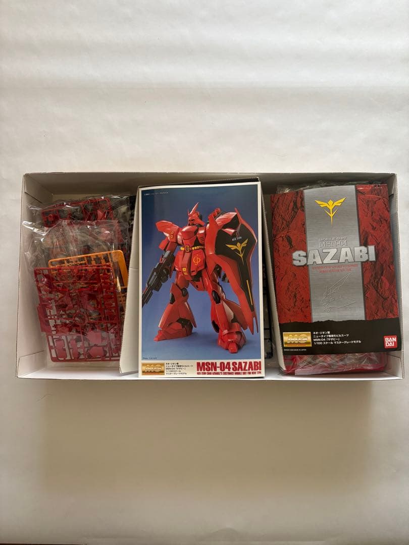 MG MSN-04 SAZABI ガンプラ