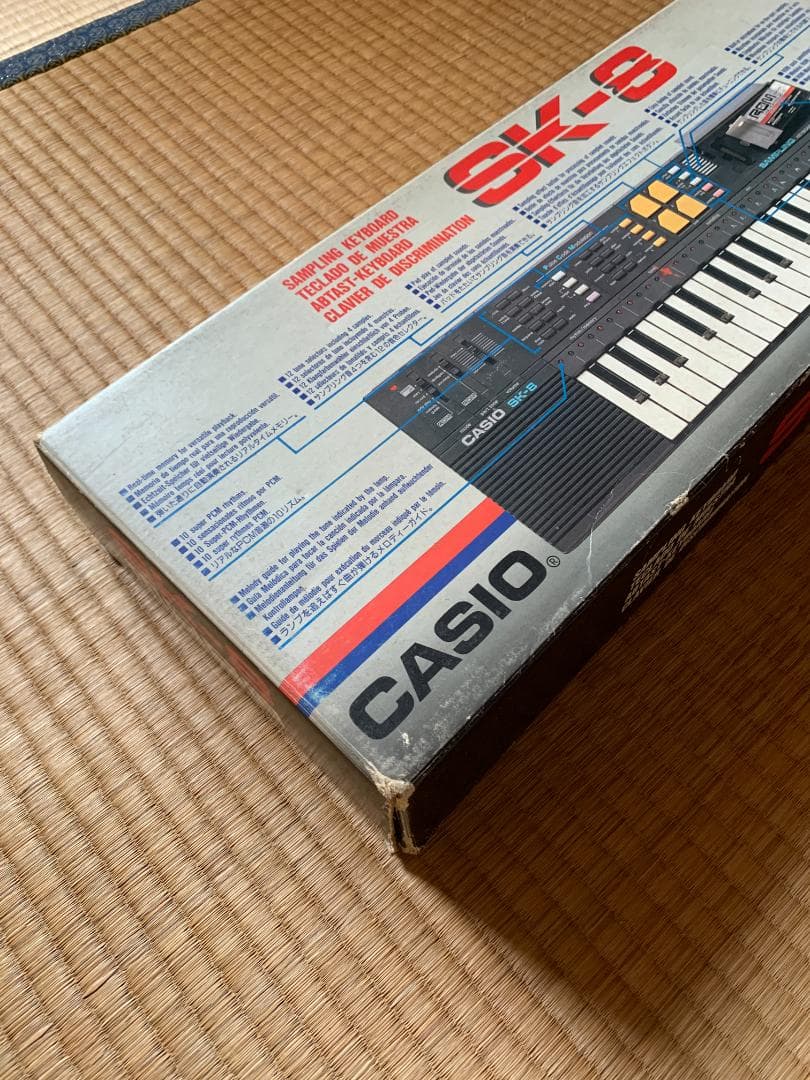 CASIO SK-8　キーボード