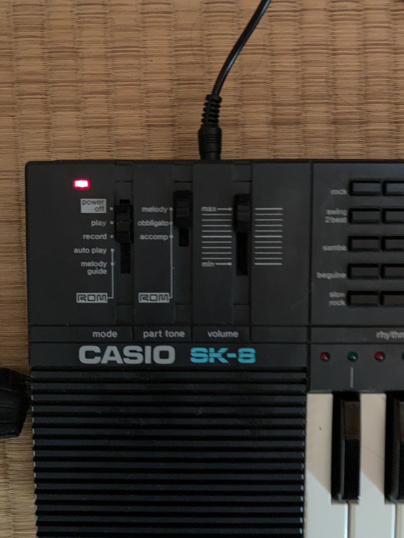 CASIO SK-8　キーボード