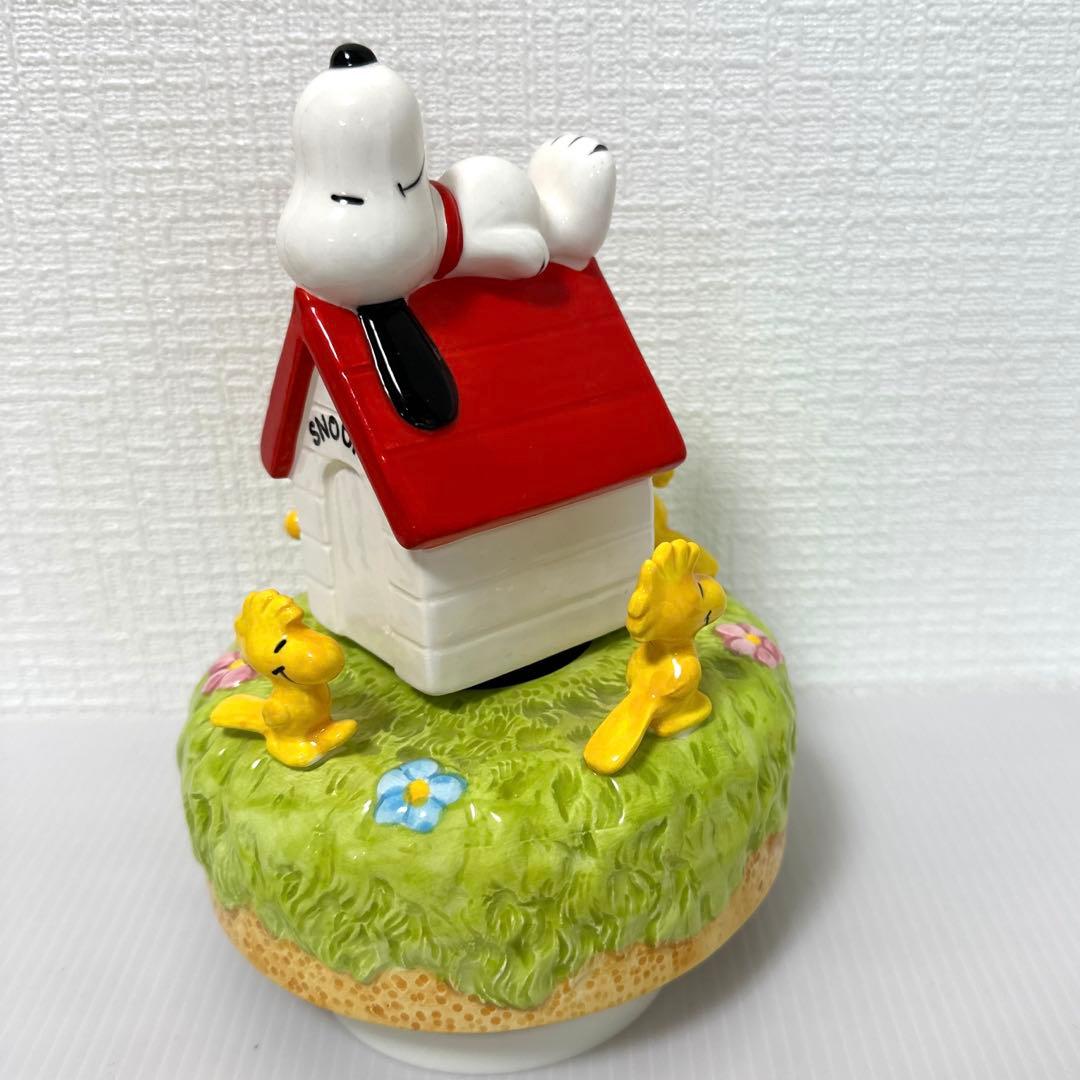 snoopy schmid スヌーピー ウッドストック　オルゴール　ビンテージ