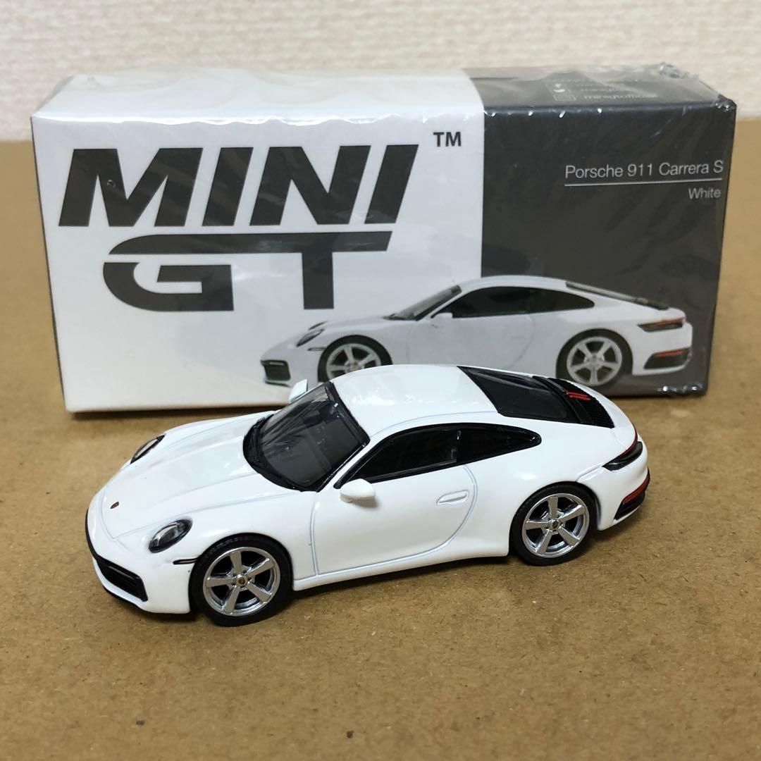 2台セット　MINI GT ミニGT　PORSCHE 911 CARRERA S