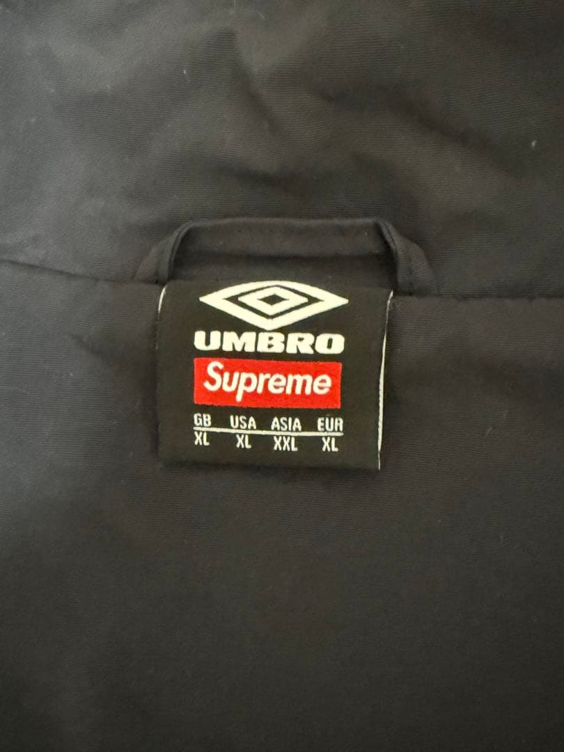 Umbro ウィンドブレーカー L 黒/灰 SUPREME