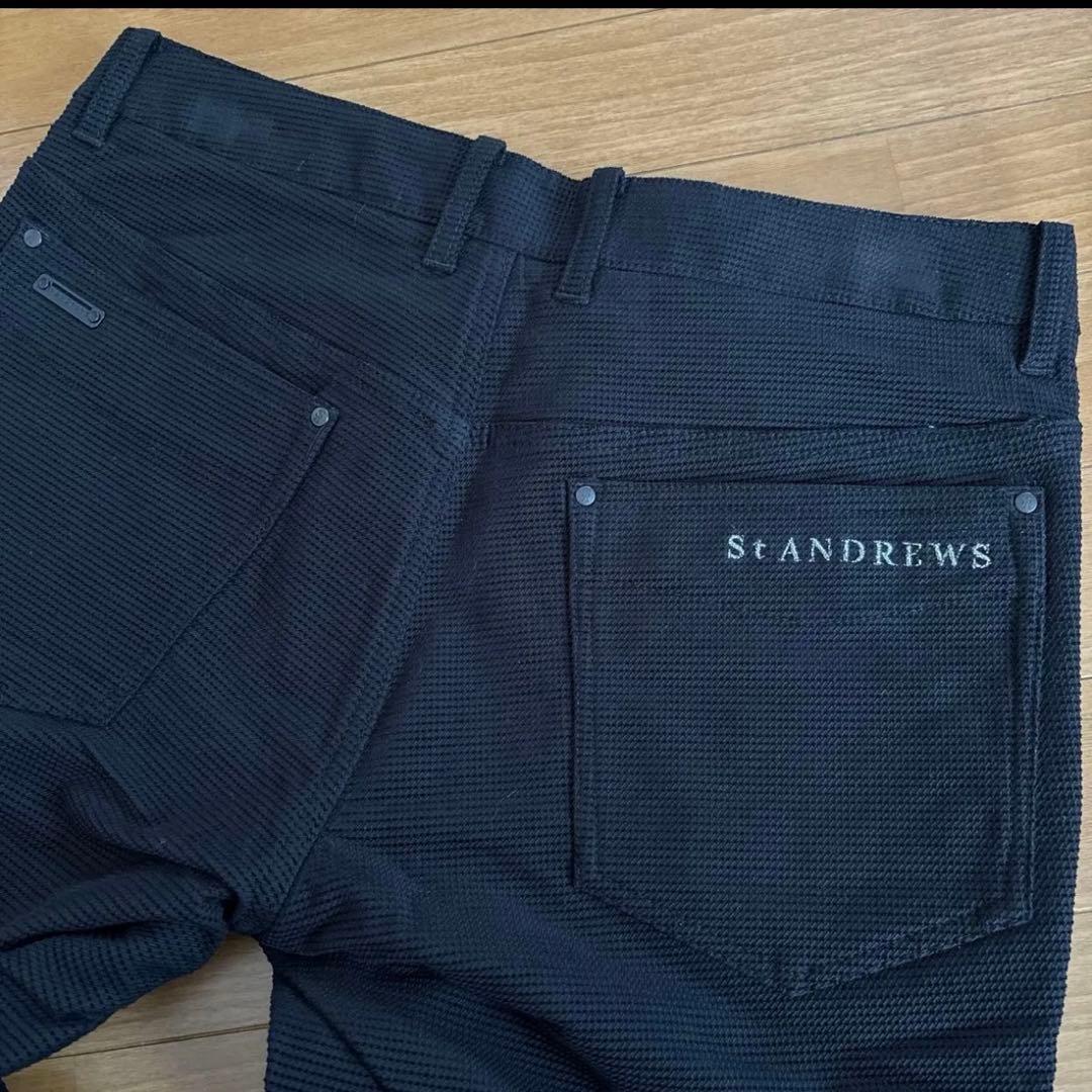 St ANDREWS セントアンドリュース　ムールスキンストレッチパンツ　M