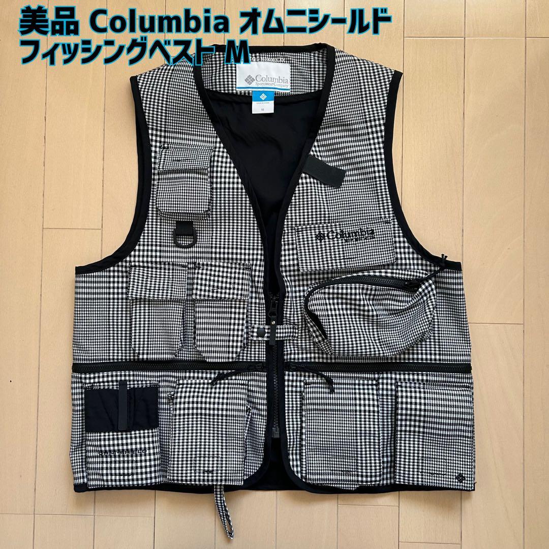【美品】Columbia(コロンビア)オムニシールド フィッシングベスト M