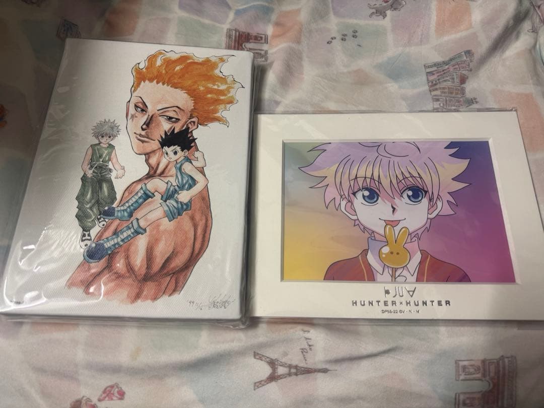 HUNTER×HUNTER キャラファインマットキルア＋冨樫展アートボード