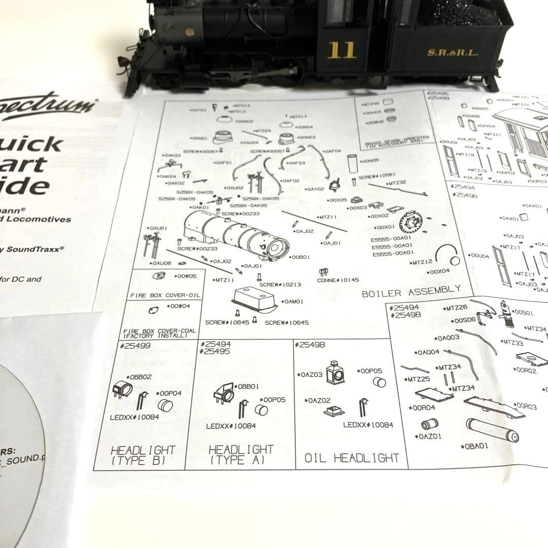 鉄道模型 Bachmann On30 S.R.&R.L. 2-4-4 #11