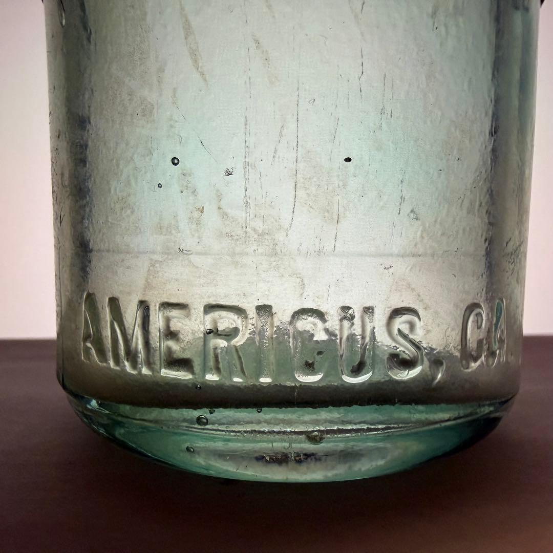 D3 1900年代 コカコーラ ボトル AMERICUS G.A 瓶