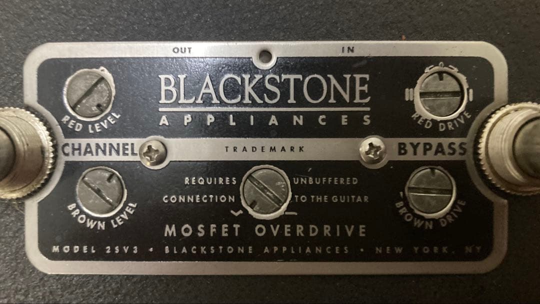 【希少】Blackstone MosfetOverDrive 2SV3