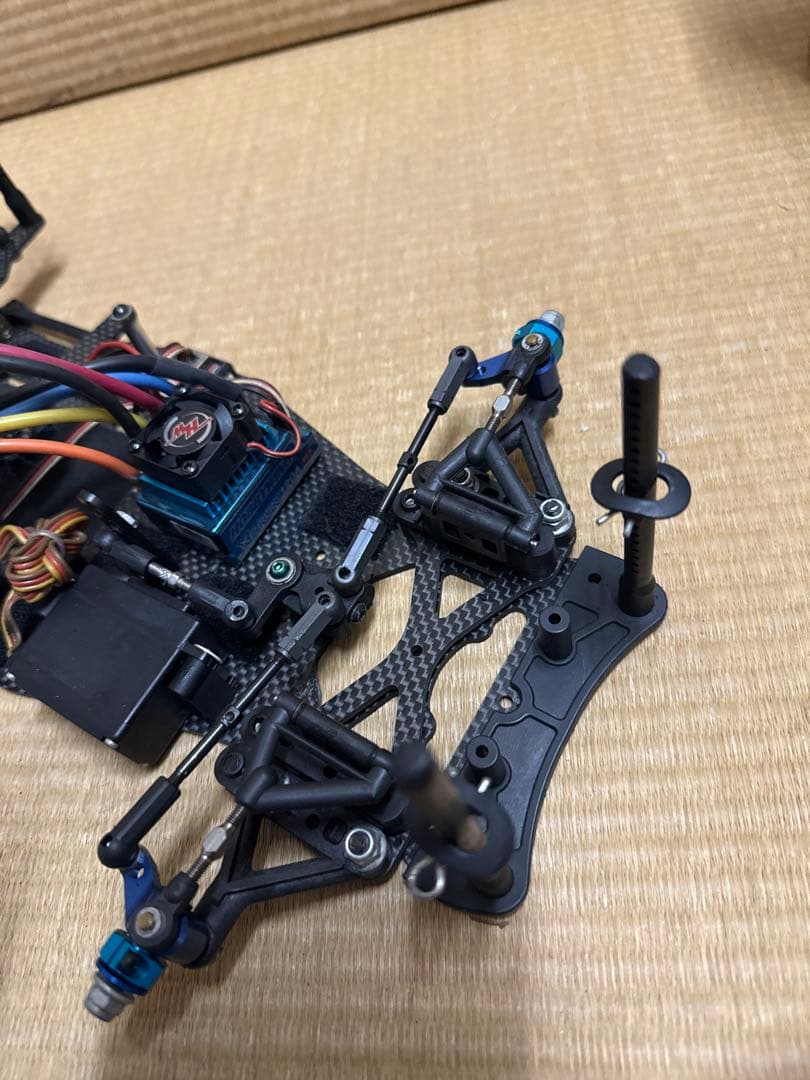 ハ*ー様 カワダ 川田　M500GT2R ボディ、モーター付き 電動RC KAW