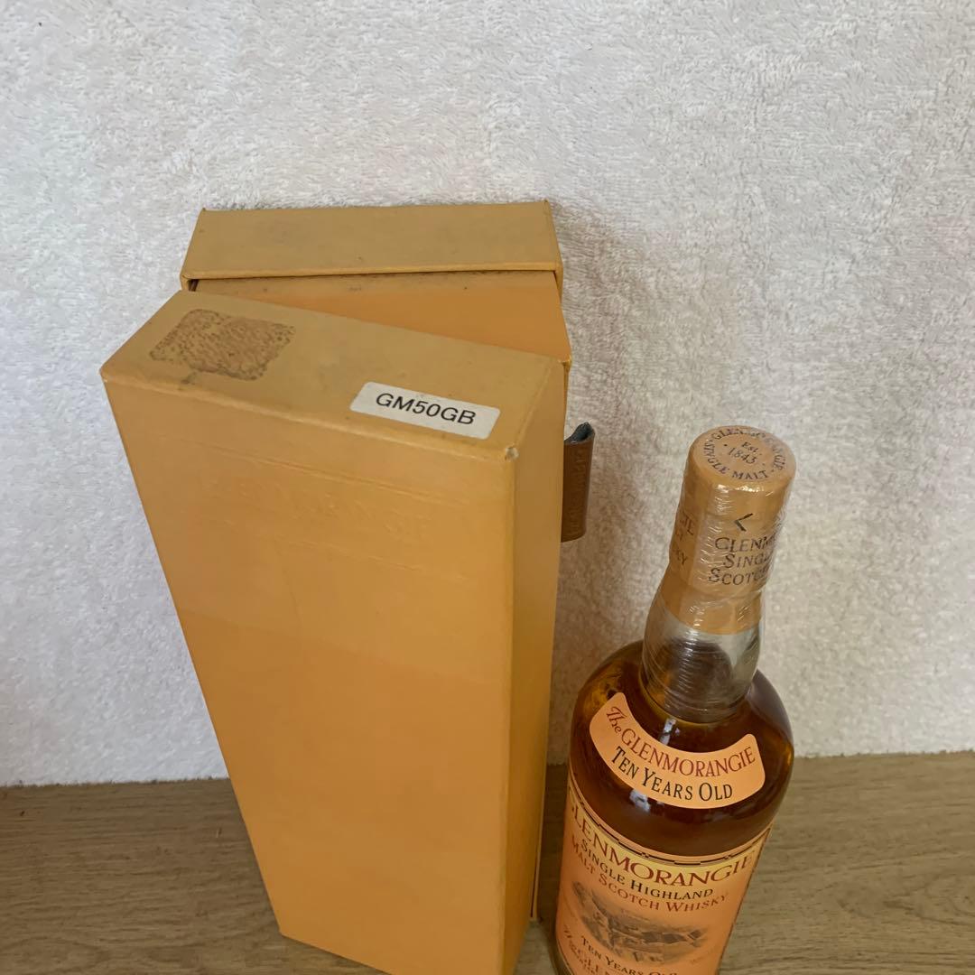 古酒GLENMORANGIE 10年 ギフトボックス付き