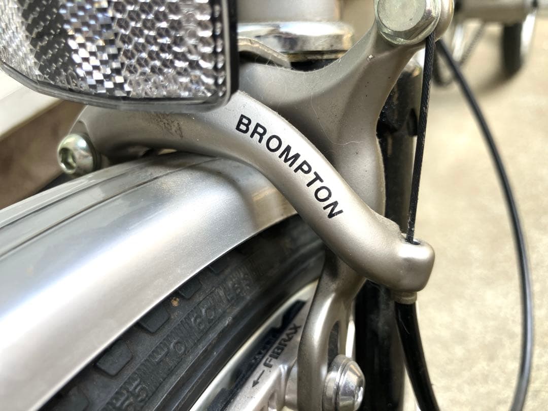 パ*オ様 Brompton ブロンプトン　折りたたみ自転車 20インチ シルバー