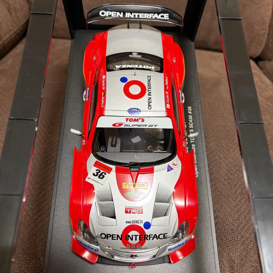 レクサス スーパーGT 2006 TOM`Sミニカー1/18