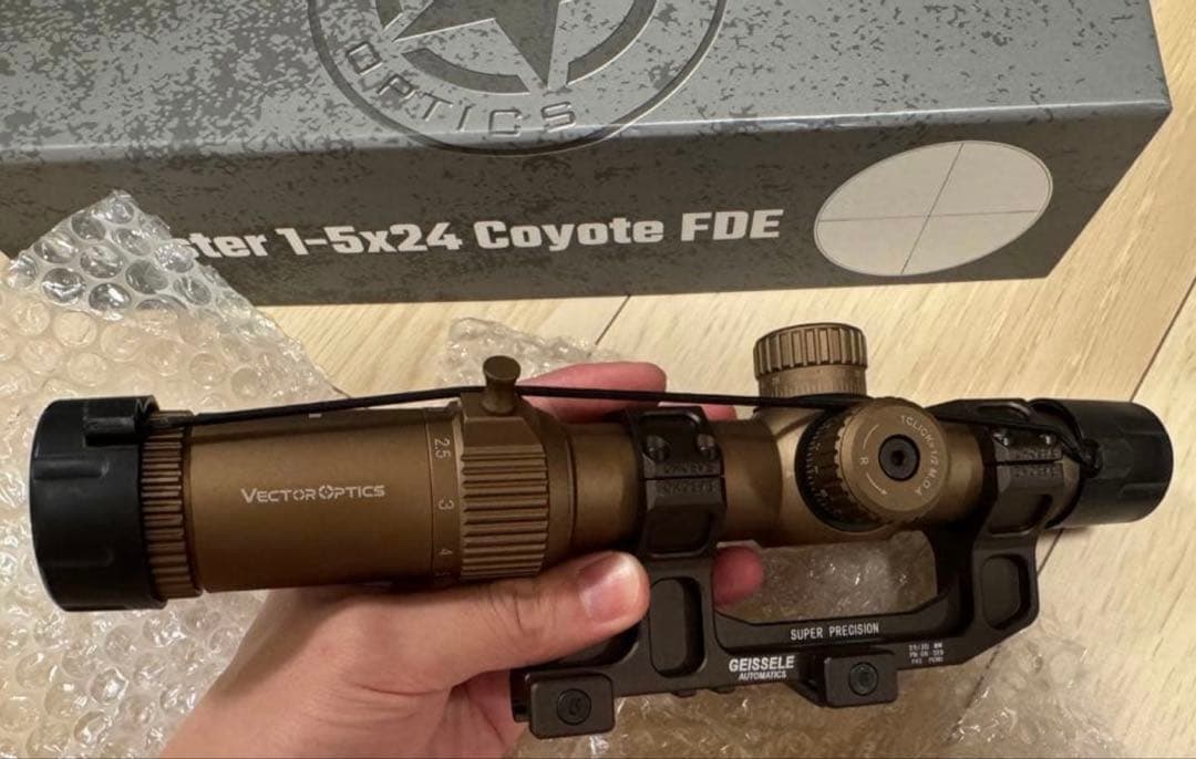 個人装備 VectorOptics Forester gen II Coyote FDE