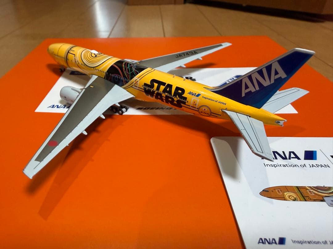 航空機・ヘリコプター JC WINGS 1/400 ANA C3PO JET JA743A