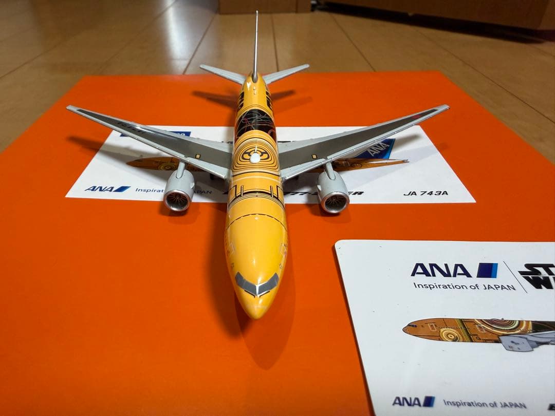 航空機・ヘリコプター JC WINGS 1/400 ANA C3PO JET JA743A