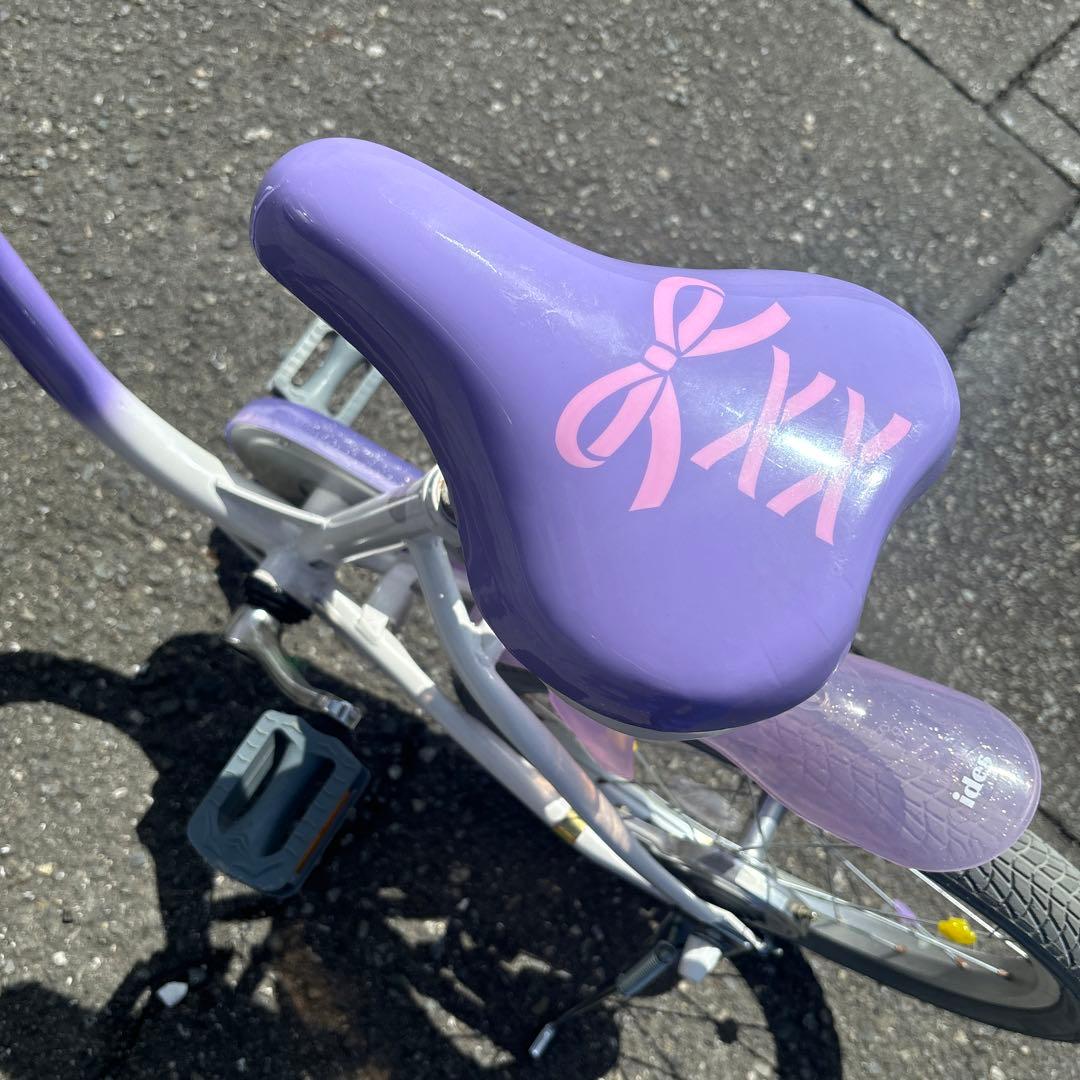 18インチ　ラプンツェル　自転車