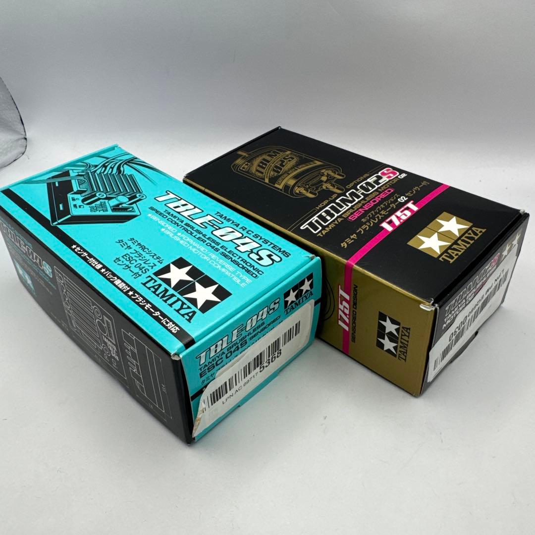 E29 【2個セット】タミヤ ブラシレスモーター ESC 04S センサー付