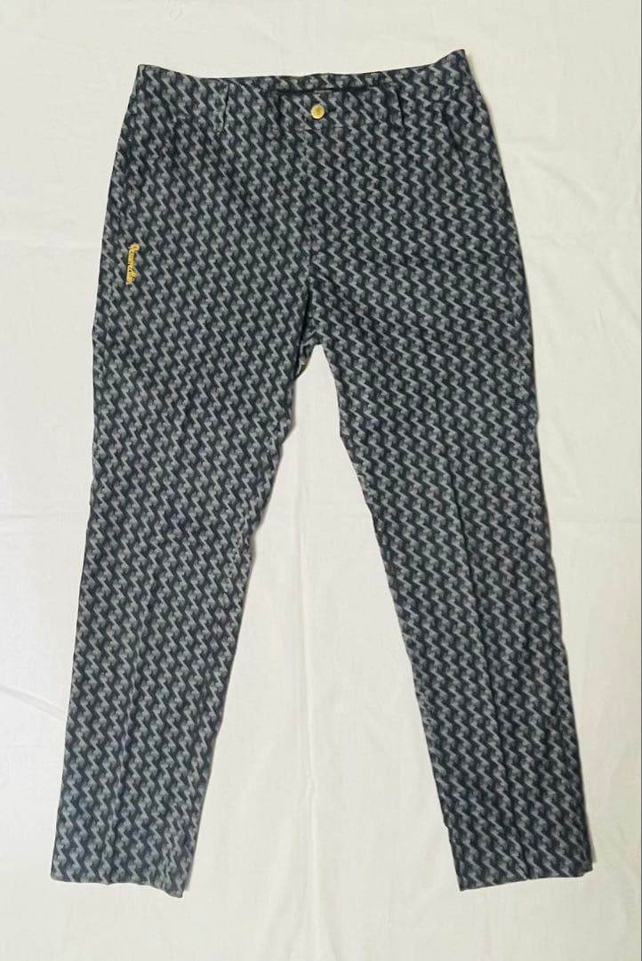 Resurrection 総柄スラックス　ブラック