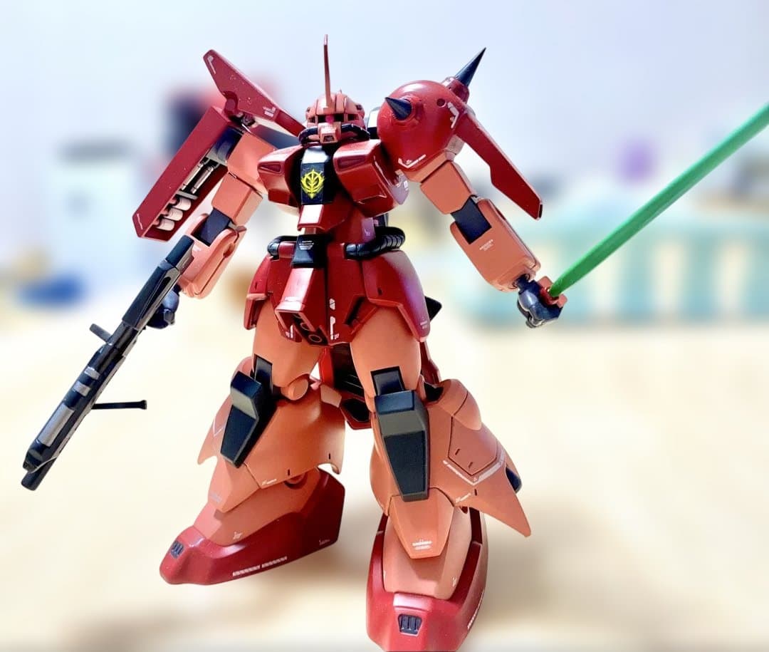 HGUC シャア専用　ザクIII改　トワイライトアクシズ　全塗装　完成品