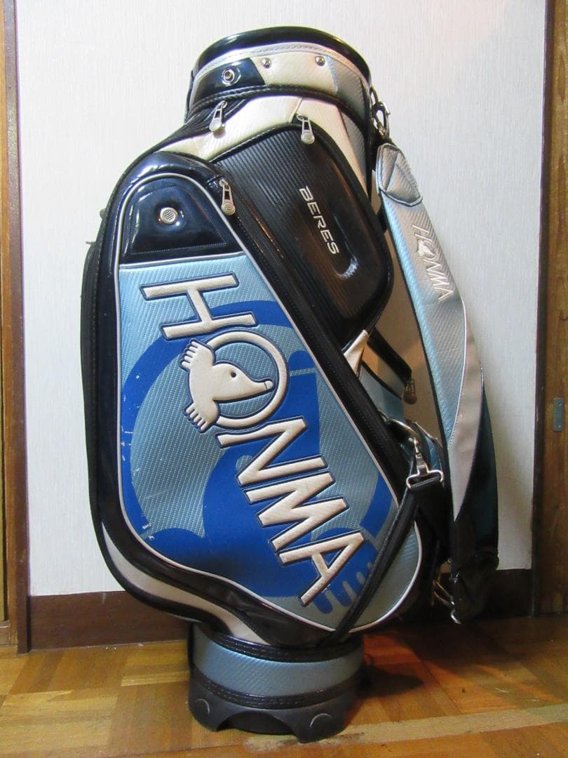 ★ホンマ★HONMA BERES★3点式★ゴルフバック★フードなし★水色★