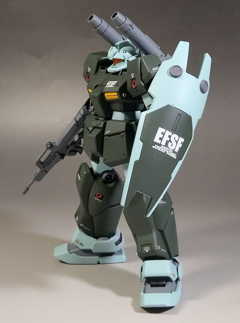 HG HGUC 1/144 ジム・キャノンⅡ 改修 全塗装 完成品 キース