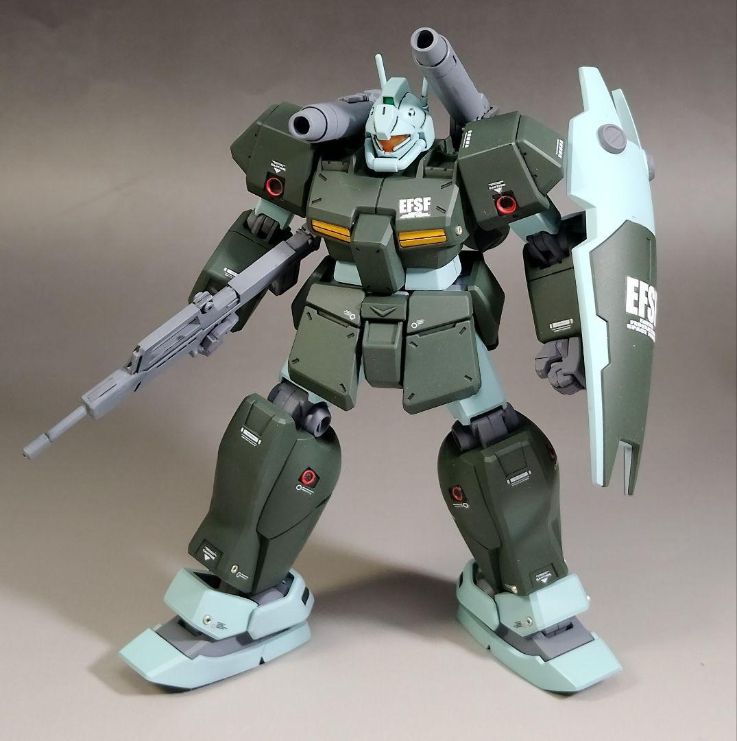 HG HGUC 1/144 ジム・キャノンⅡ 改修 全塗装 完成品 キース