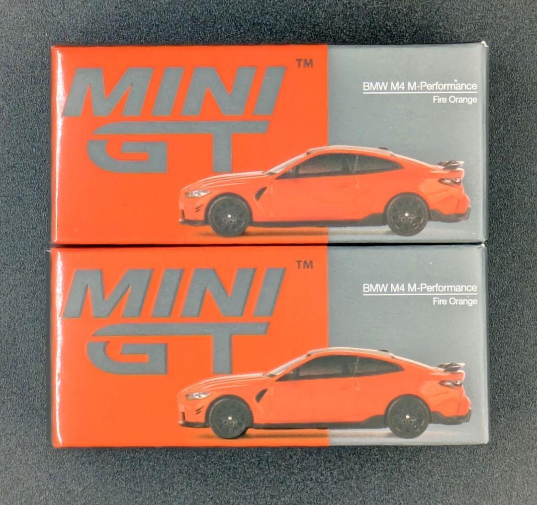ミニカー MINI GT  M4 M-Performance Fire Orange