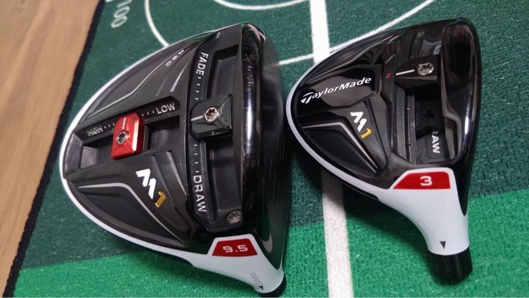 TaylorMade テイラーメイド M1 ドライバー&3W ヘッド
