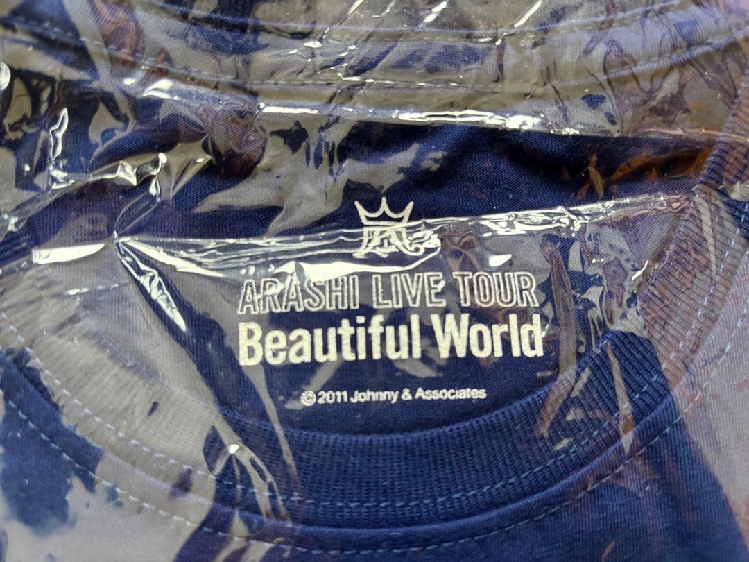 ARASHI Beautiful World Tシャツ ネイビー 未開封