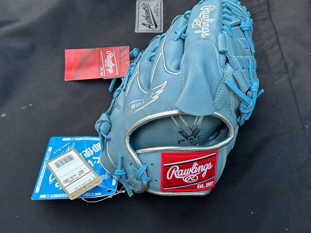 ピ*ゴ様 Rawlings WINTER 軟式グローブ ライトブルー