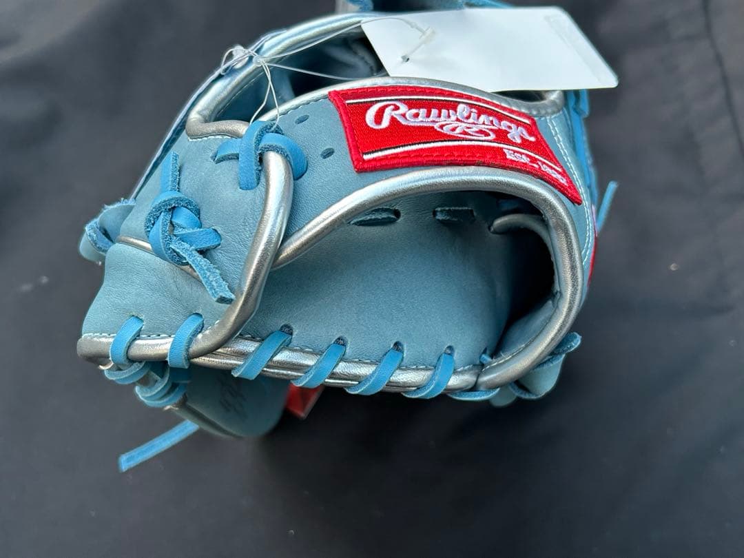 ピ*ゴ様 Rawlings WINTER 軟式グローブ ライトブルー