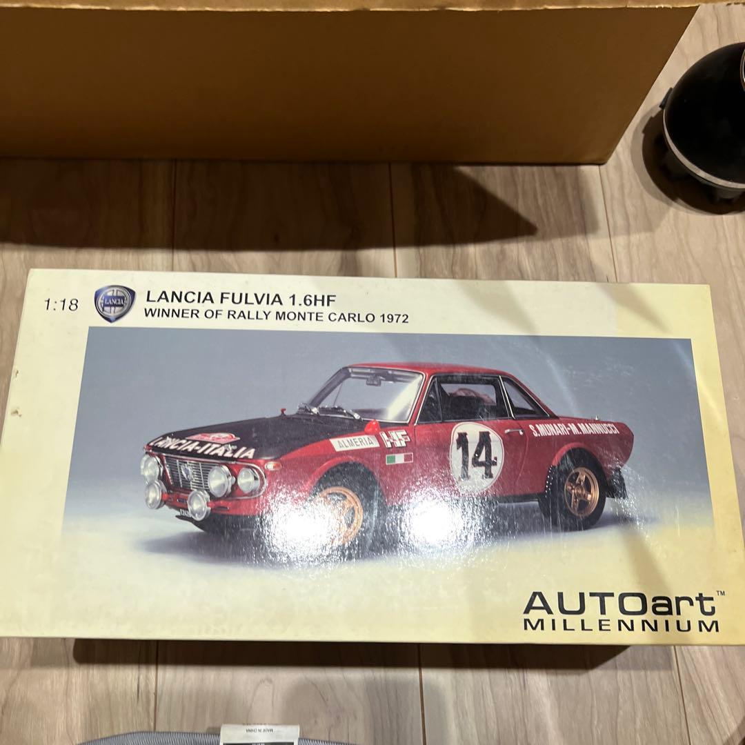 自動車 Lancia Fulvia 1.6HF 1:18 AUTOart