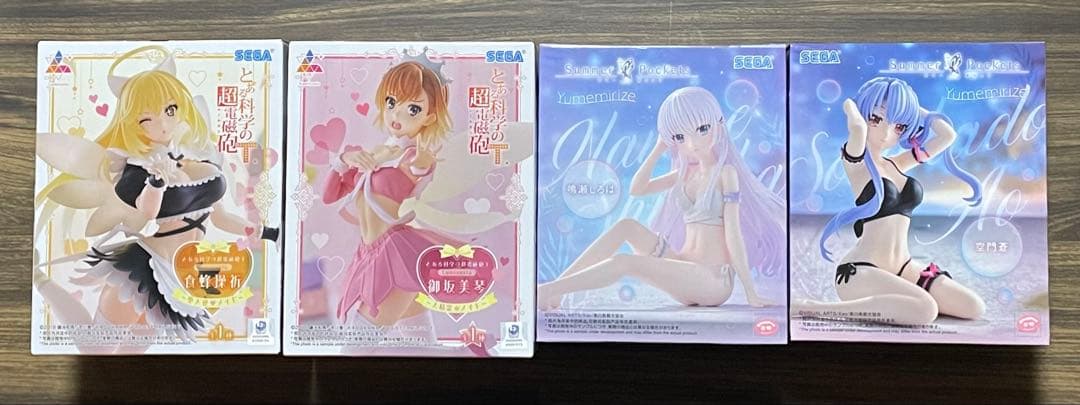 新品・未開封　アニメ　プライズ　フィギュア　17点まとめ売り