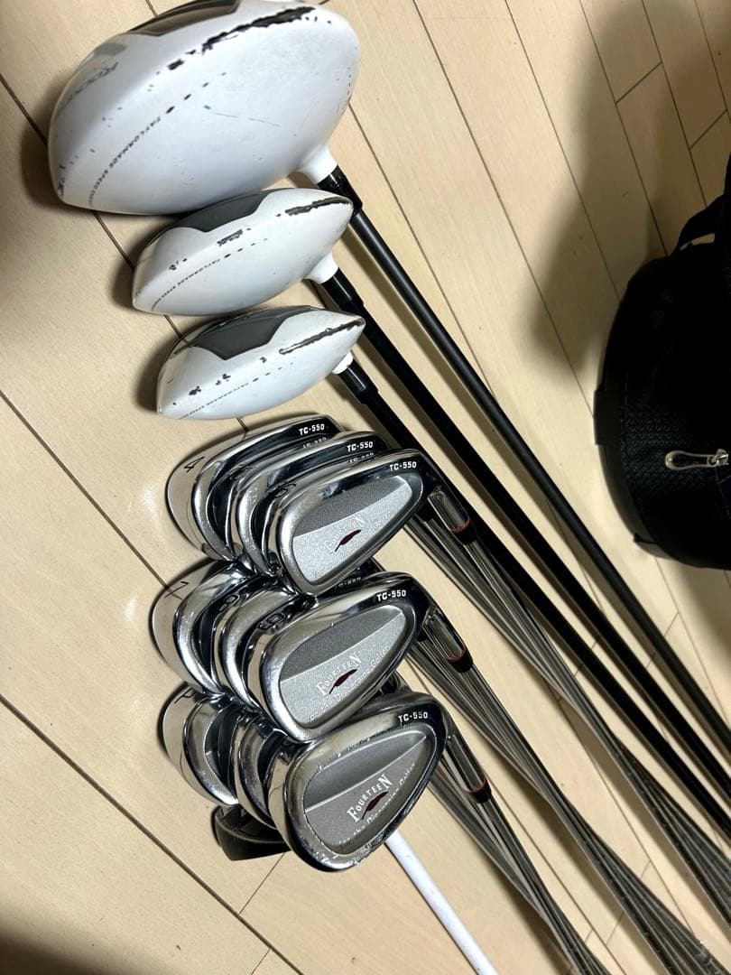 ゴルフ一式セット Mizuno Fourteen TaylorMade