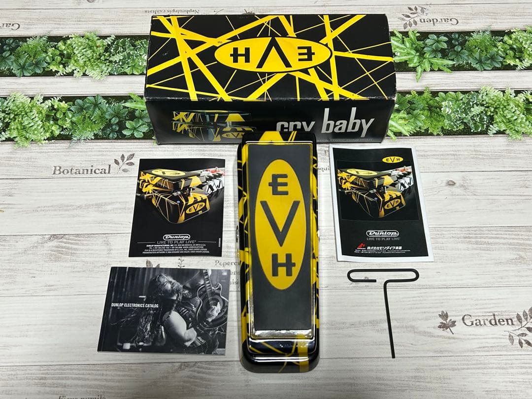 【動作確認済】EVH Cry Baby Wah エフェクター